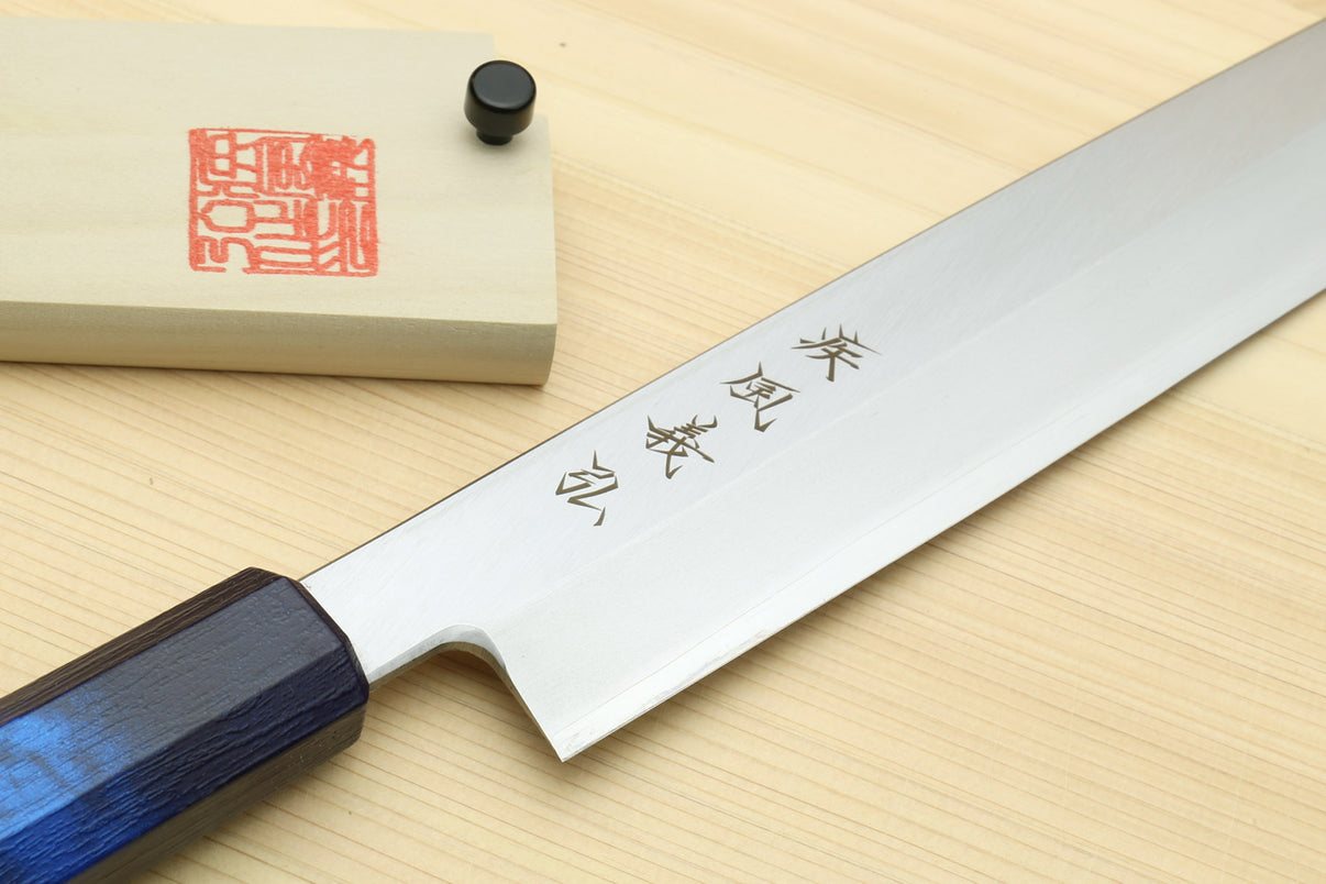 Yoshihiro Inox Stainless Steel Yanagi Sushi Sashimi Japanese Knife wit ...