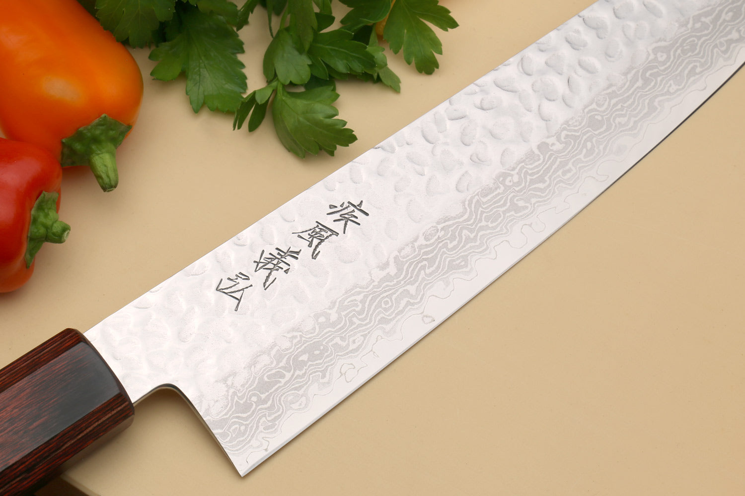 Yoshihiro VG-10 46 Layers Hammered Damascus Gyuto Japanese Chefs Knife – Yoshihiro Cutlery