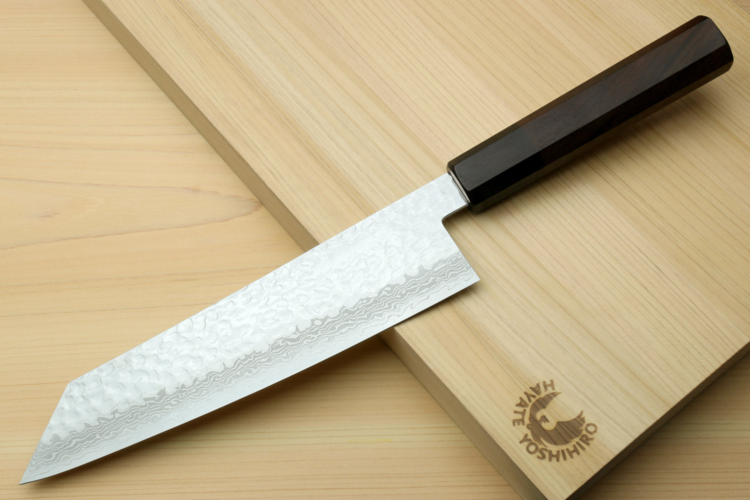 Yoshihiro VG-10 46 Layers Hammered Damascus Kiritsuke Multipurpose Jap ...